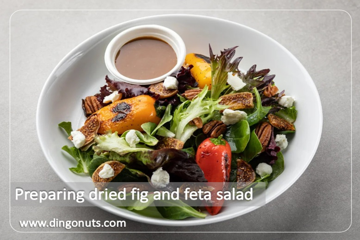 Dried fig and feta salad: A healthy and delicious choice - dingonuts